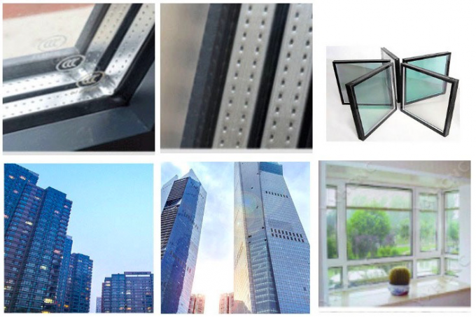 5.5mm Black Aluminum Window Spacer Bars In Double Glazing H26