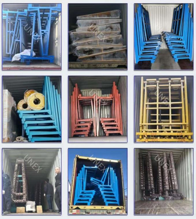 AL Shape Industrial Glass Racks Package For Heavy Duty Sheet Storage